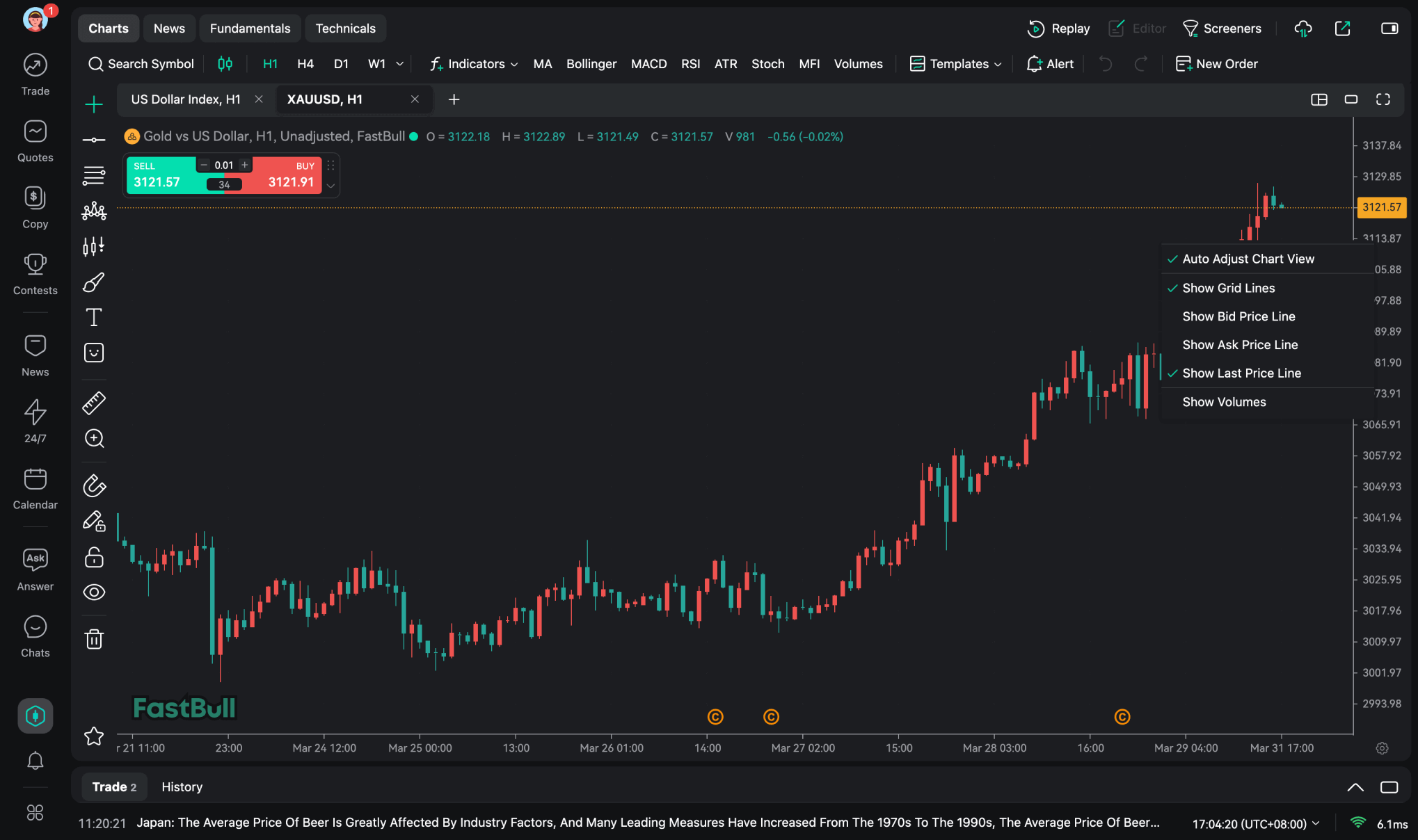 FastBull Web